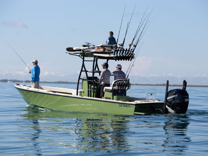 Dorado Custom Fishing Boats, 25 Dorado Flat Deck Image Gallery